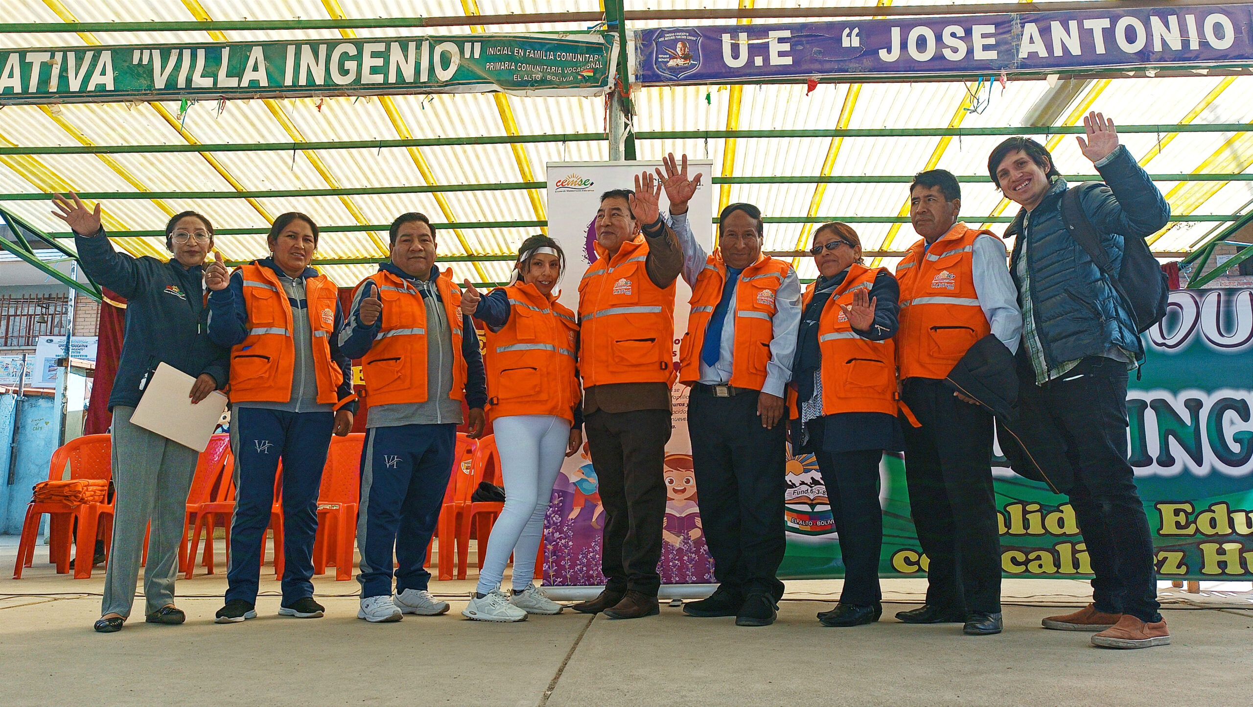 FERIA DE PREVENCIÓN DE DESASTRES EN LAS UNIDADES EDUCATIVAS VILLA INGENIO Y SANTA ROSA DE LIMA ...